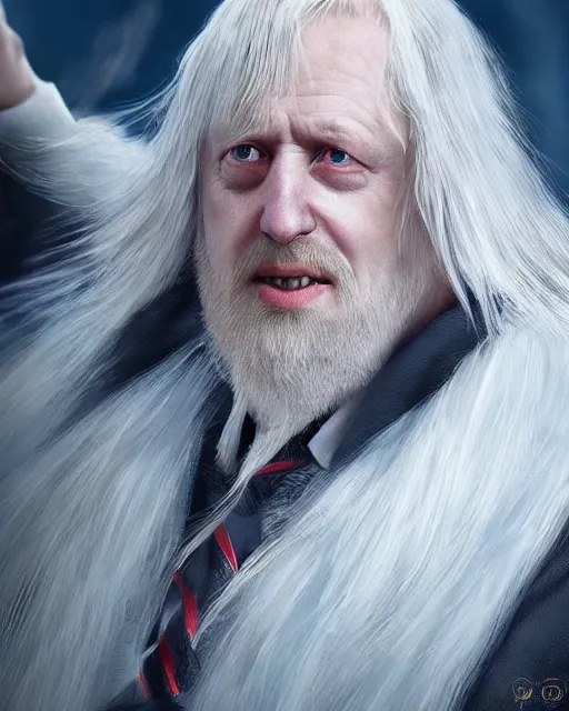 boris johnson is dumbledore, character art, by various | Stable ...