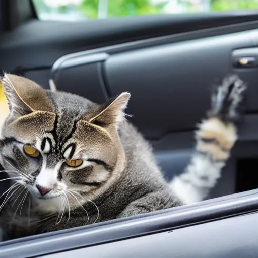 giant cat in traffic | Stable Diffusion | OpenArt