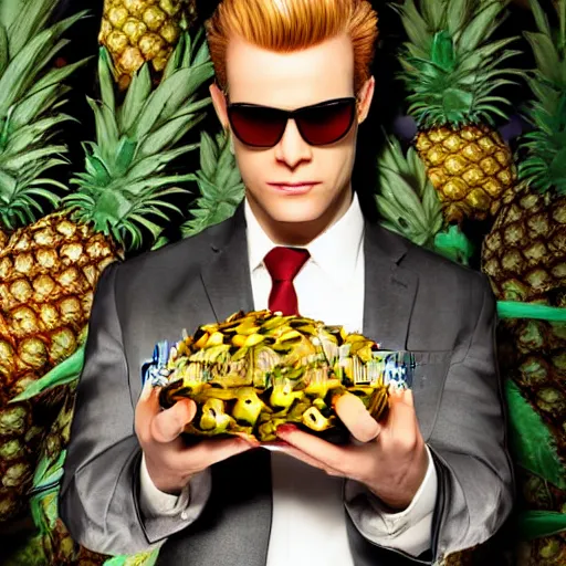 Albert Wesker eating pineapple, photograph | Stable Diffusion | OpenArt