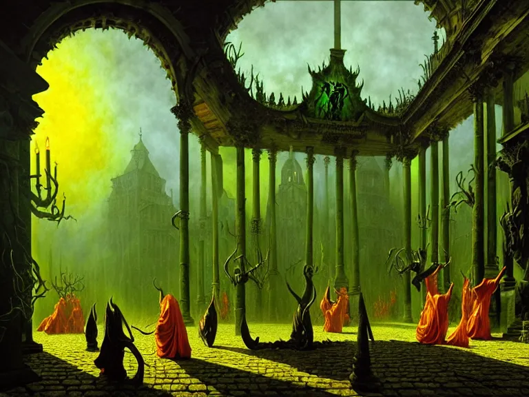 hellspawn demons greeting souls of sinners by guido | Stable Diffusion ...