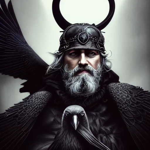 proffesional photo session of modern version of Odin, | Stable Diffusion