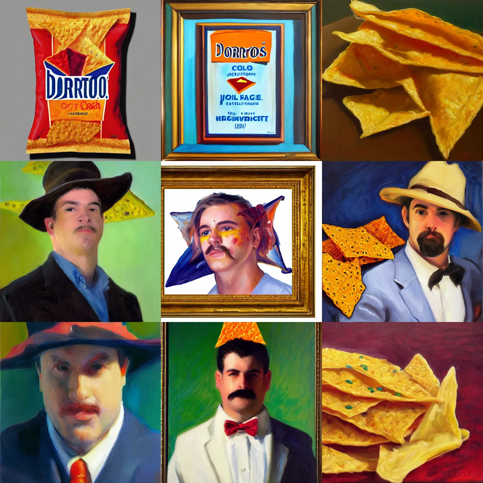 portrait of doritos cool ranch, hyperrealistic, in the | Stable ...