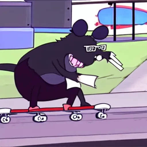 a still of an anthropomorphic gangster rat, wearing | Stable Diffusion ...