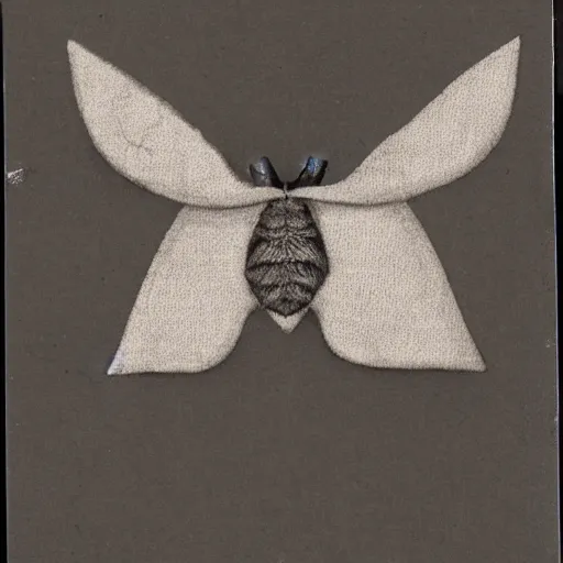 yearbook photo of a giant anthropomorphic moth, grainy | Stable ...