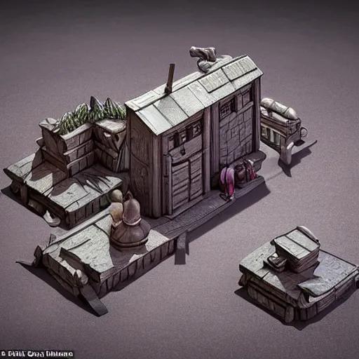 hard surface explorations into small carved figurines | Stable ...