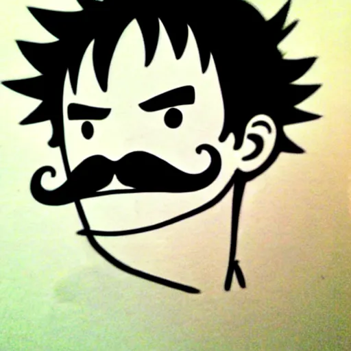 luffy with [ mustache ] by kim jung gi | Stable Diffusion | OpenArt