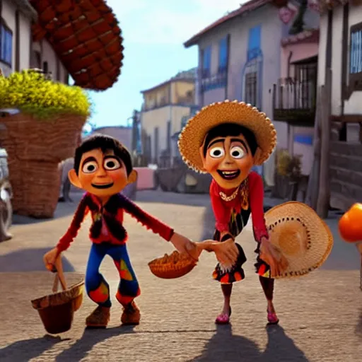 pixar coco takes place in portugal | Stable Diffusion | OpenArt