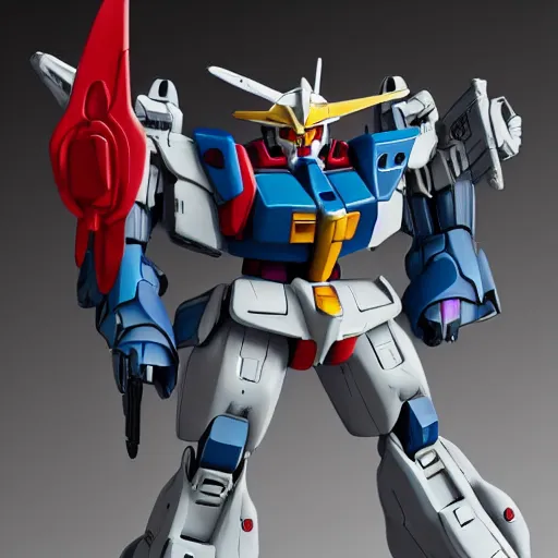 gundam with a flower for a head, rococo, sci - fi | Stable Diffusion ...