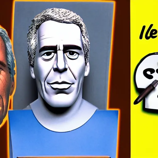 Jeffrey epstein in robot chicken, stop motion animation | Stable ...