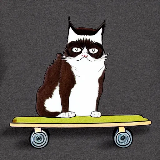 grumpy cat doing a kickflip | Stable Diffusion | OpenArt