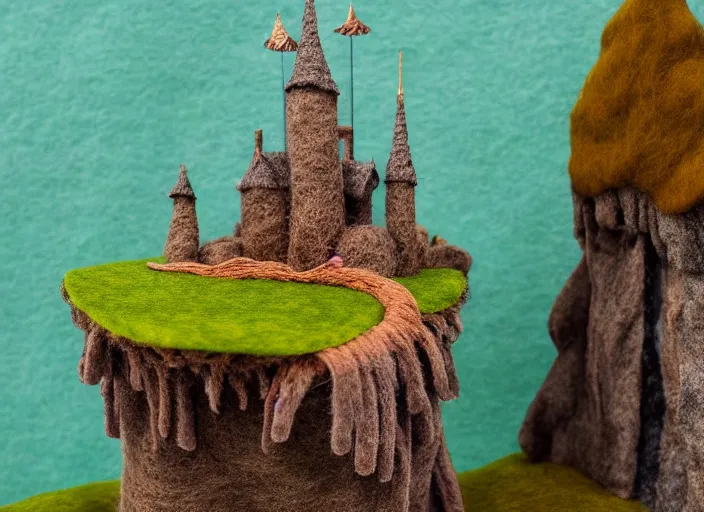 high - res photograph of a felt and needle point | Stable Diffusion