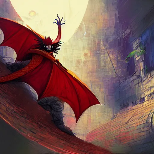 dragon alien luffy, thief, by isaac asimov and marc | Stable Diffusion ...