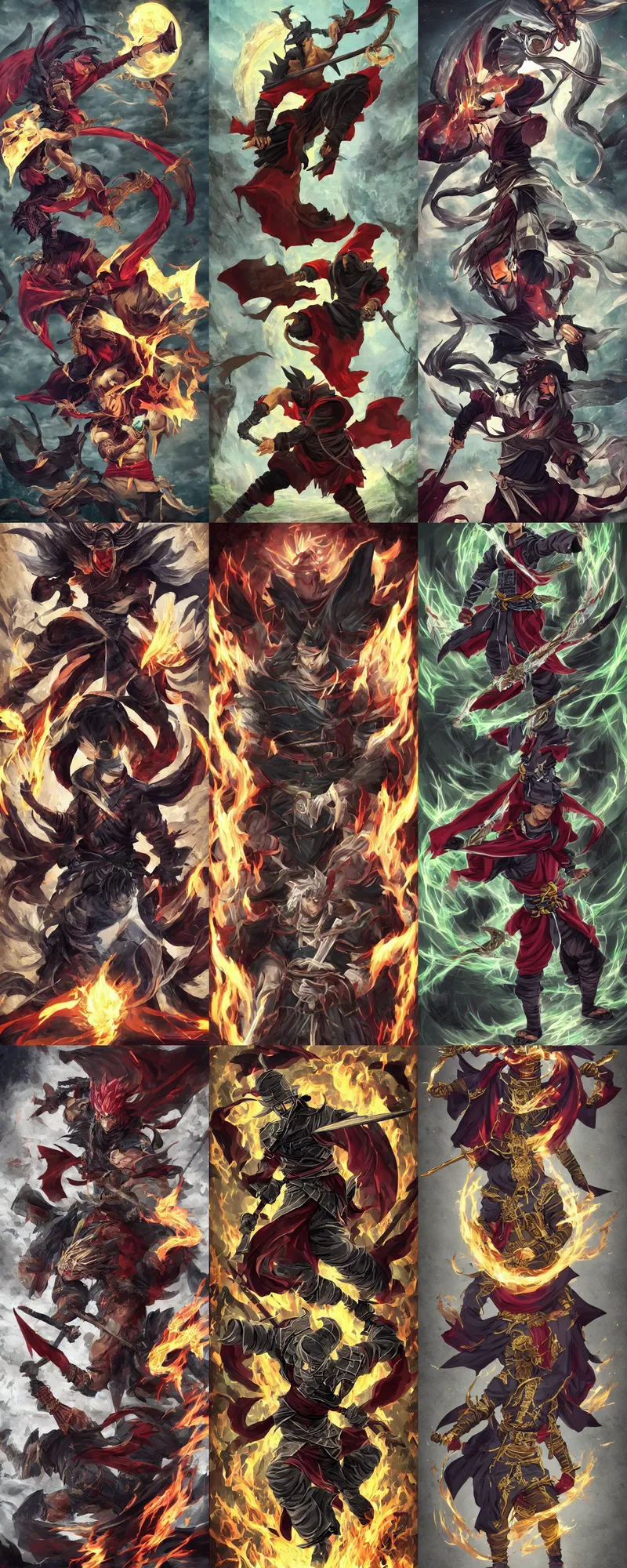 versatile master divine dragon ninja shinobi god among | Stable Diffusion