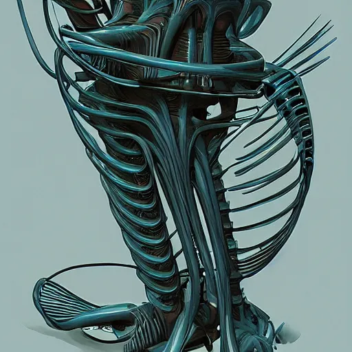 futuristic succulent and scifi tech hardsurface shape | Stable ...