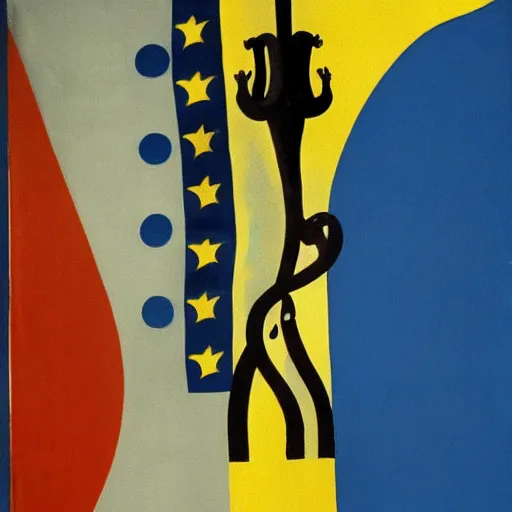 the flag of Sweden designed by salvador dali | Stable Diffusion | OpenArt