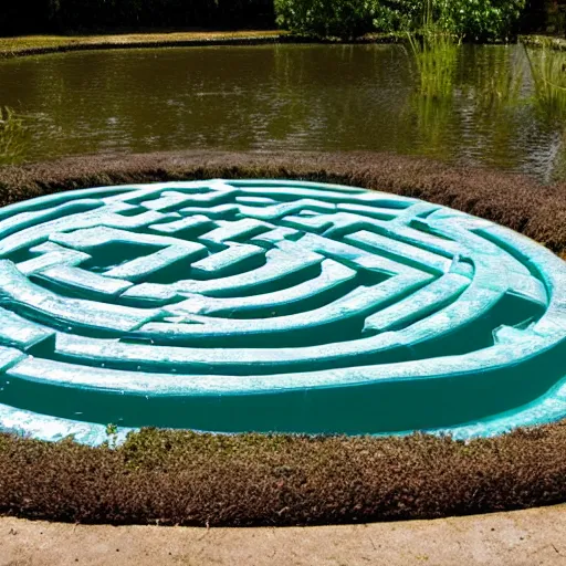 water maze | Stable Diffusion