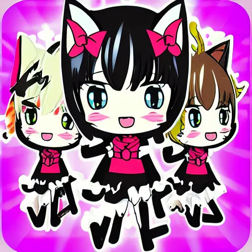 chibi cat manga | Stable Diffusion | OpenArt