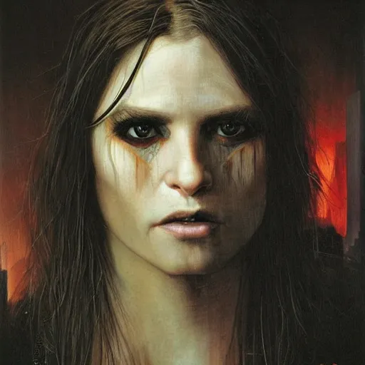 portrait of an urban vampire. by howard david johnson | Stable ...