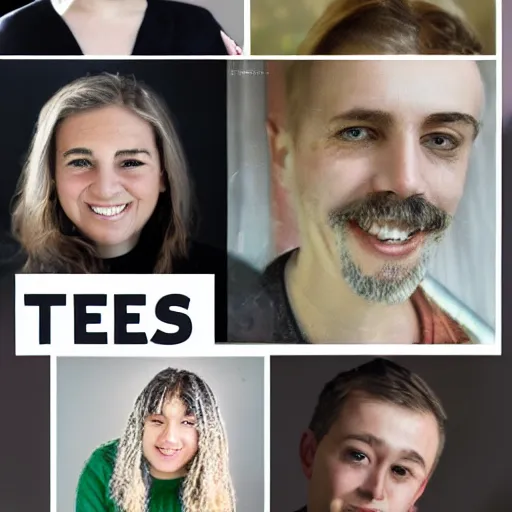 a text collage portrait | Stable Diffusion | OpenArt