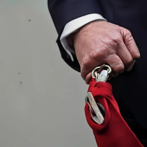 a photo of donald trump in handcuffs | Stable Diffusion | OpenArt