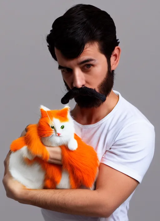 80mm resin detailed miniature of man with moustache | Stable Diffusion | OpenArt