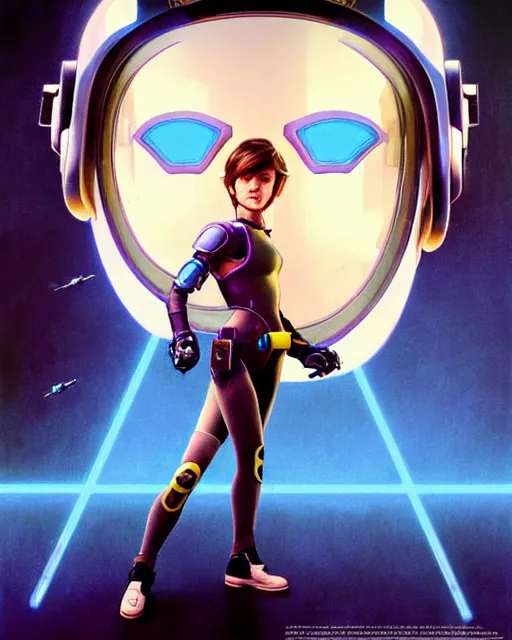 natalie portman as tracer from overwatch, see through | Stable ...