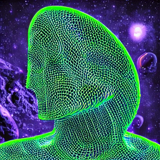 an alien life form made of geometric shapes | Stable Diffusion | OpenArt