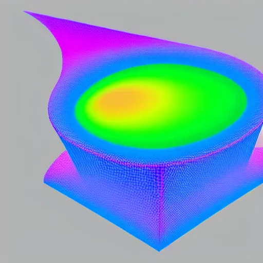 a Simulation of a space shuttle, Colourful, CFD, | Stable Diffusion ...