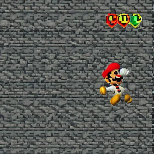 A skeleton in the game Super Mario 64 | Stable Diffusion | OpenArt