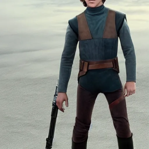 tom holland as luke skywalker, full body | Stable Diffusion | OpenArt