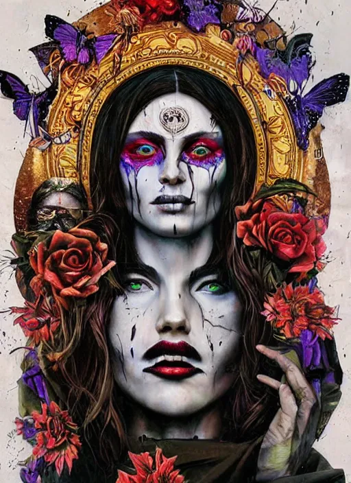 beautiful tripping cult magic psychic woman, | Stable Diffusion | OpenArt