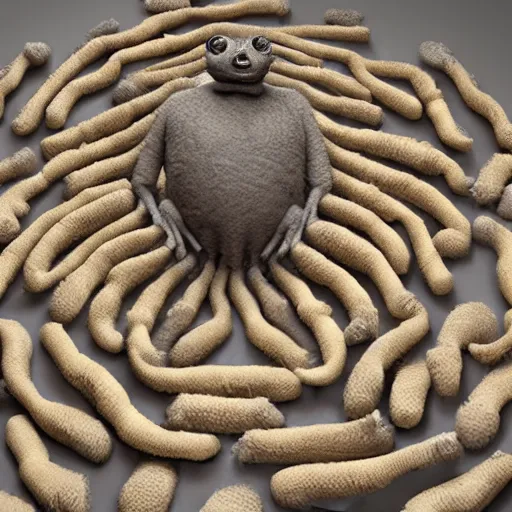 a writhing creature made entirely of feet | Stable Diffusion | OpenArt