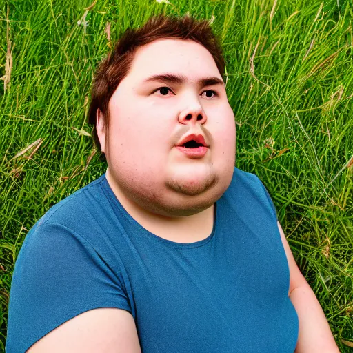 high quality closeup hoto of a fat person in a | Stable Diffusion | OpenArt