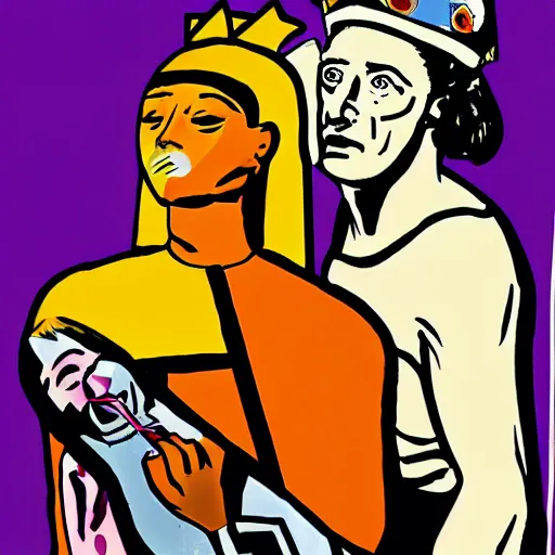 pop art of judith beheading holofernes | Stable Diffusion | OpenArt