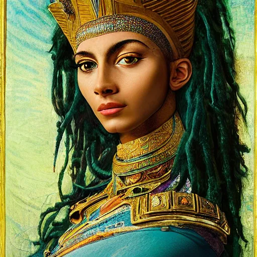 intricate detail, hyper detail, nefertiti, african | Stable Diffusion ...