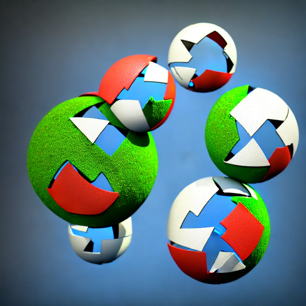 photorealistic 3 d rendering of household garbage | Stable Diffusion ...