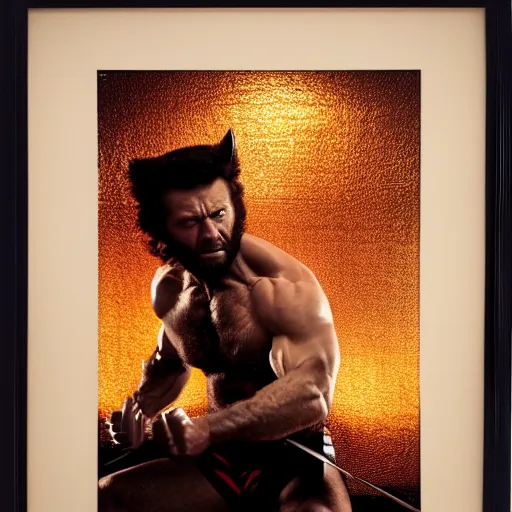 the wolverine portrait picture by yousuf karsh, golden | Stable ...