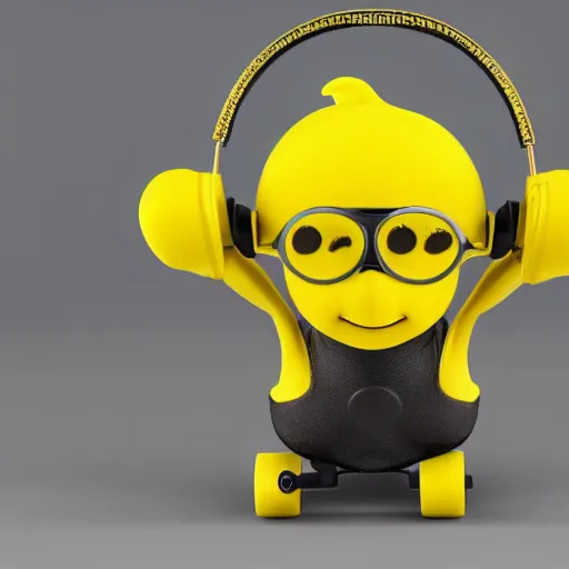 a banana wearing headphones and shades on a | Stable Diffusion | OpenArt