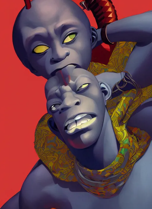 portrait of an african god, digital painting | Stable Diffusion | OpenArt