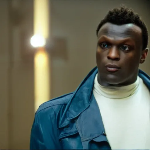 a still of ksi as simon phoenix in demolition man | Stable Diffusion ...