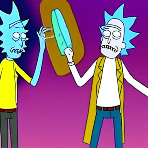 rick and morty meet angry fat chuck | Stable Diffusion | OpenArt