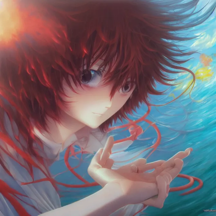 Close up Mamimi Samejima Iwakura Lain, LSD Dream | Stable Diffusion ...