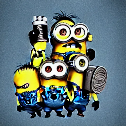 the minions, fight club!!!!! | Stable Diffusion | OpenArt