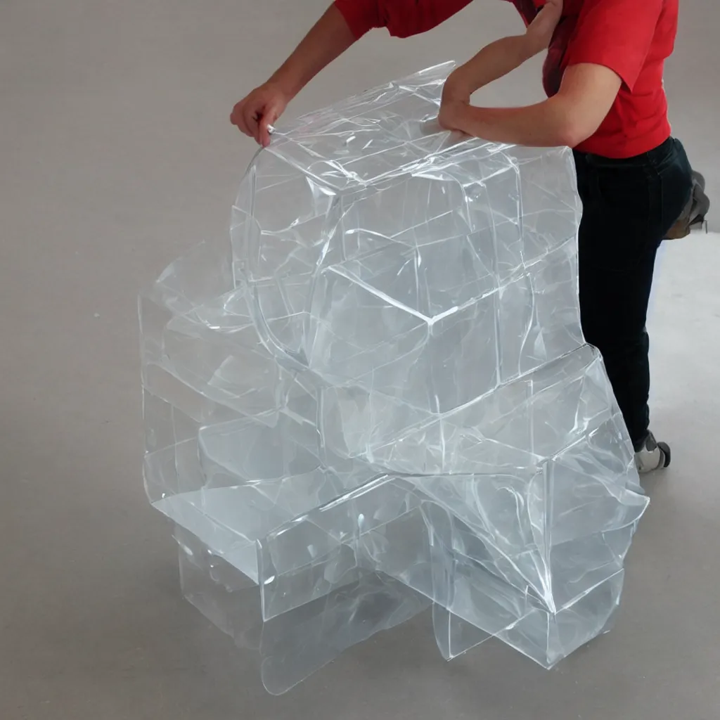 a cube made of warping melting plastic | Stable Diffusion | OpenArt