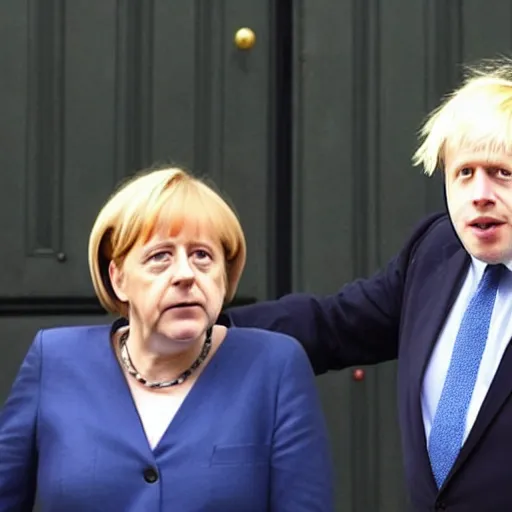 boris johnson in anime cosplay with unhappy looking | Stable Diffusion ...