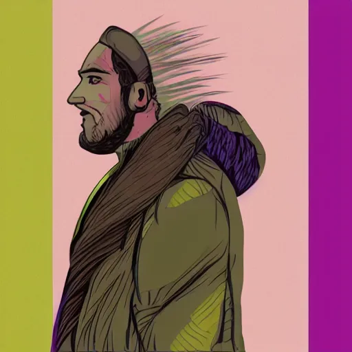 digital illustration of a layered character | Stable Diffusion | OpenArt