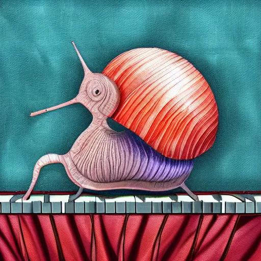 a snail playing piano, digital art, detailed, | Stable Diffusion | OpenArt