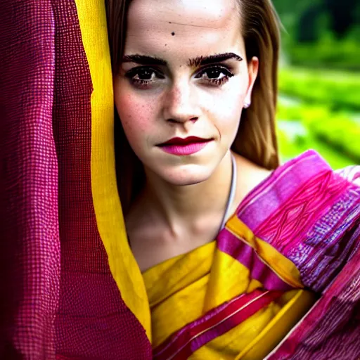 close up Portrait of emma watson as beautiful young | Stable Diffusion ...