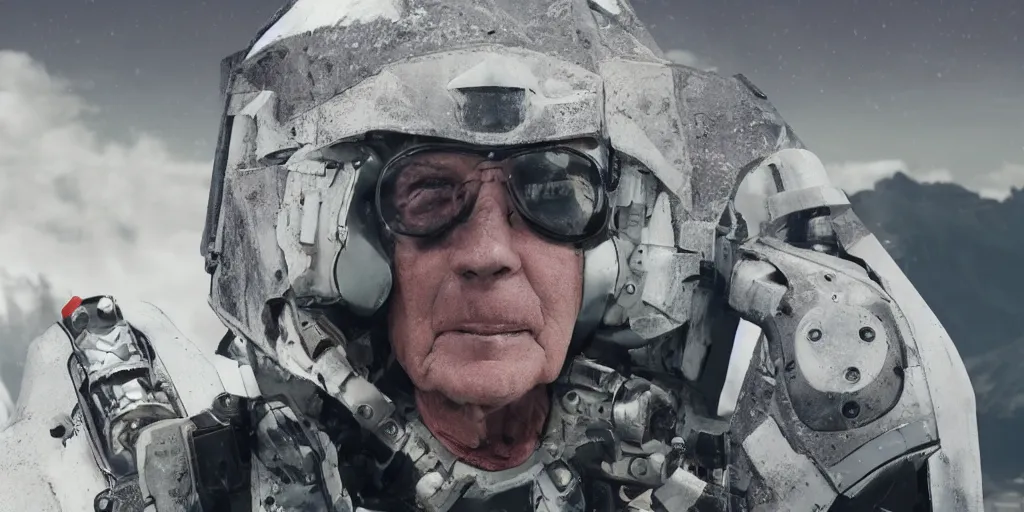 close - up portrait photograph of an stern old man | Stable Diffusion ...