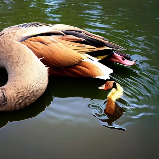 human arms attached to a duck | Stable Diffusion | OpenArt